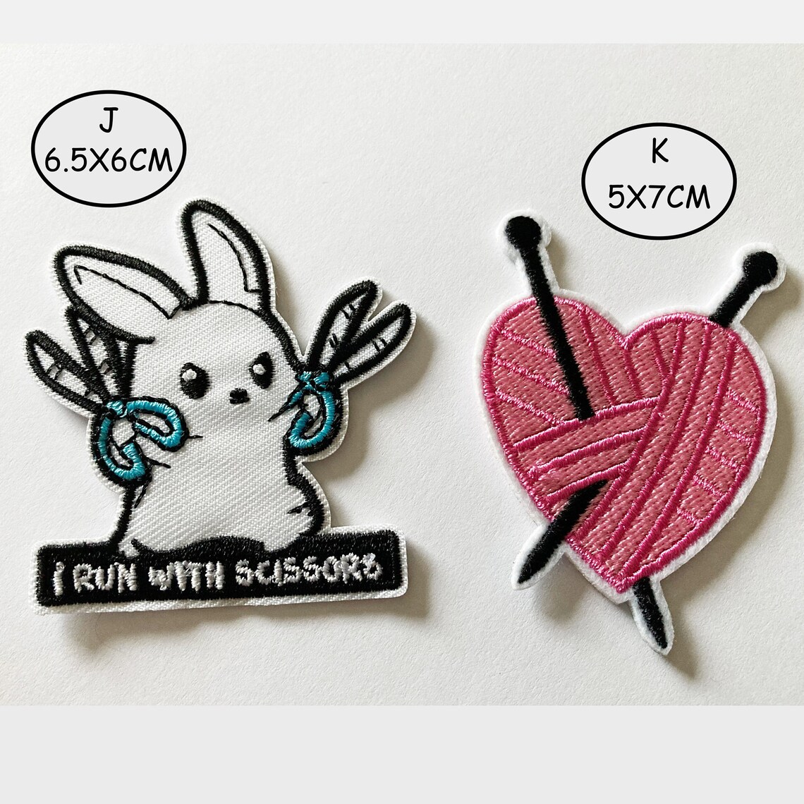 Round Popular Patches 6 DIFFERENT DESIGNS Embroidered Sew on / - Etsy UK