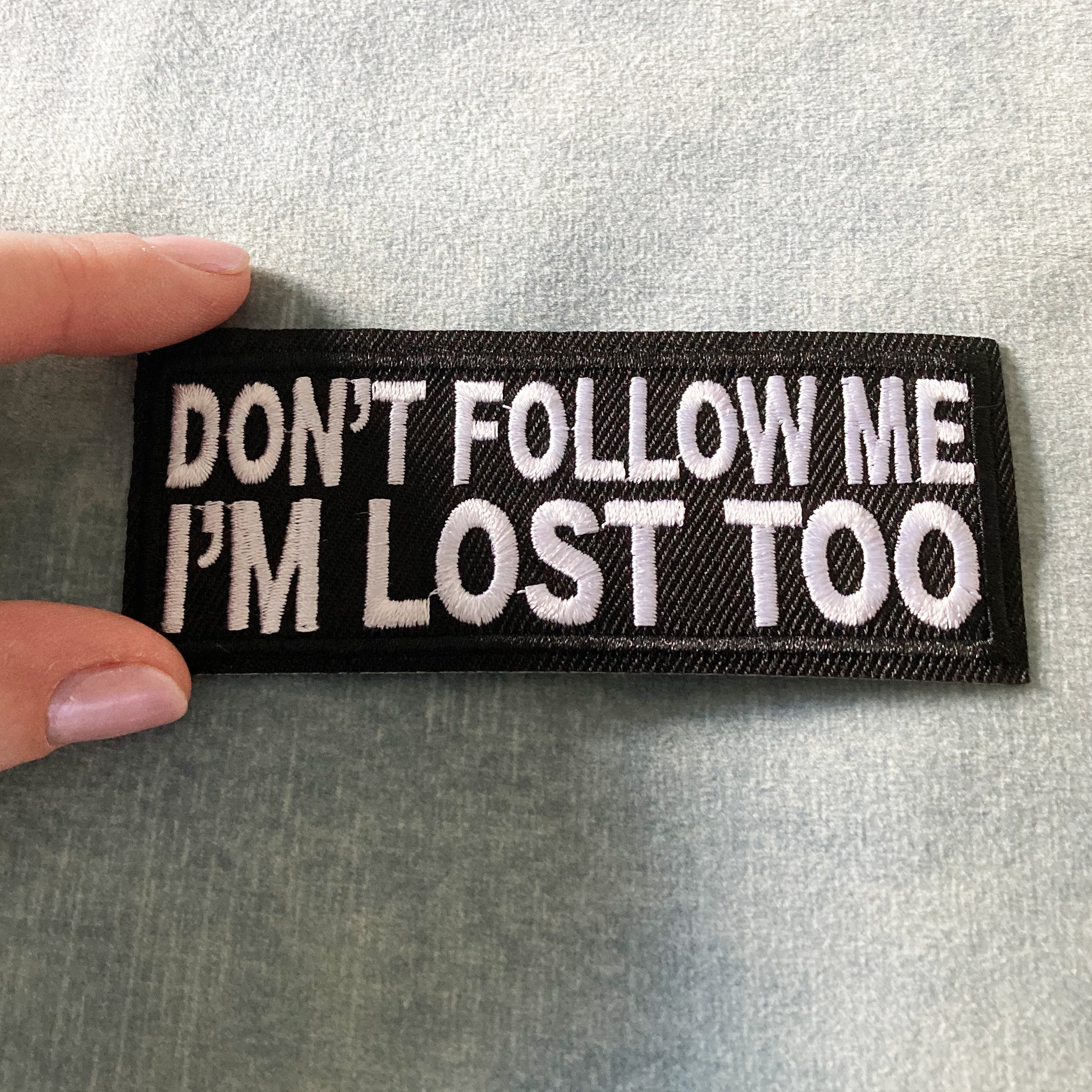 Popular Patches Funny Sayings Embroidered Sew on / Iron on - Etsy