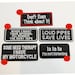 Popular Patches - Funny, Sayings, Embroidered Sew on / Iron on Biker ...