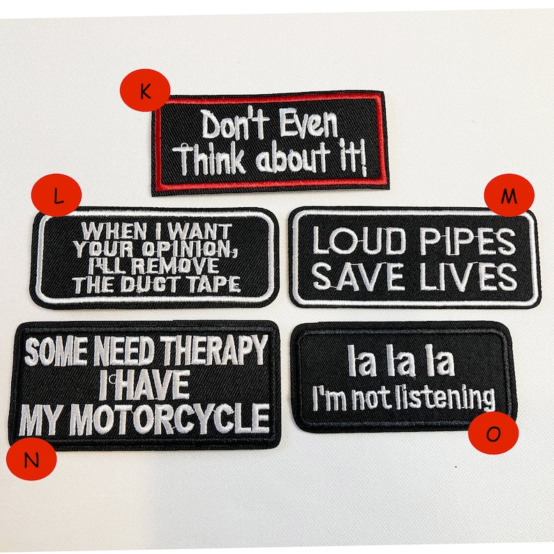 Popular Patches Funny Sayings Embroidered Sew on / Iron on - Etsy UK