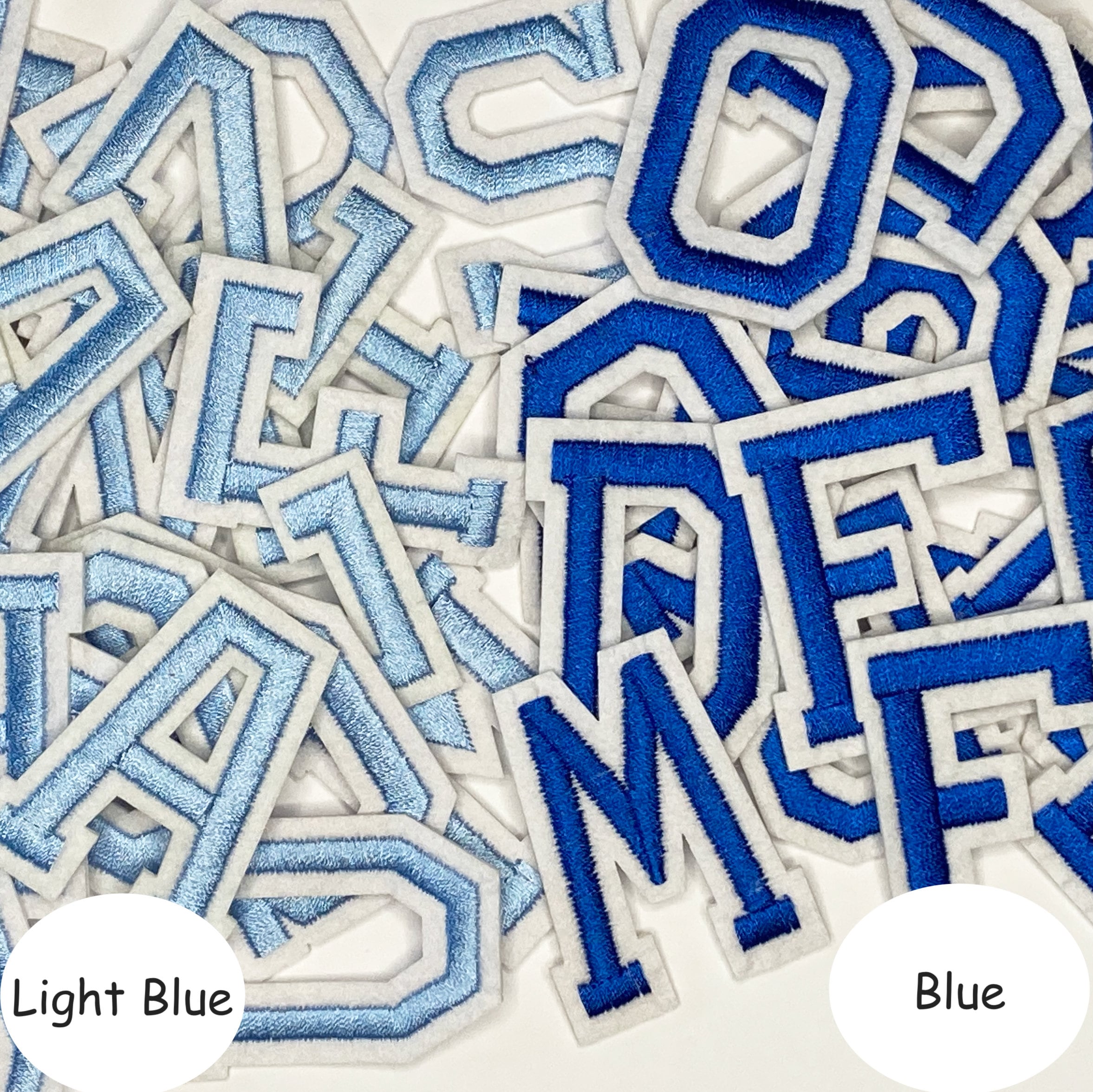 Alphabet Letters Colours Letter Patch Patches Clothes Iron - Etsy