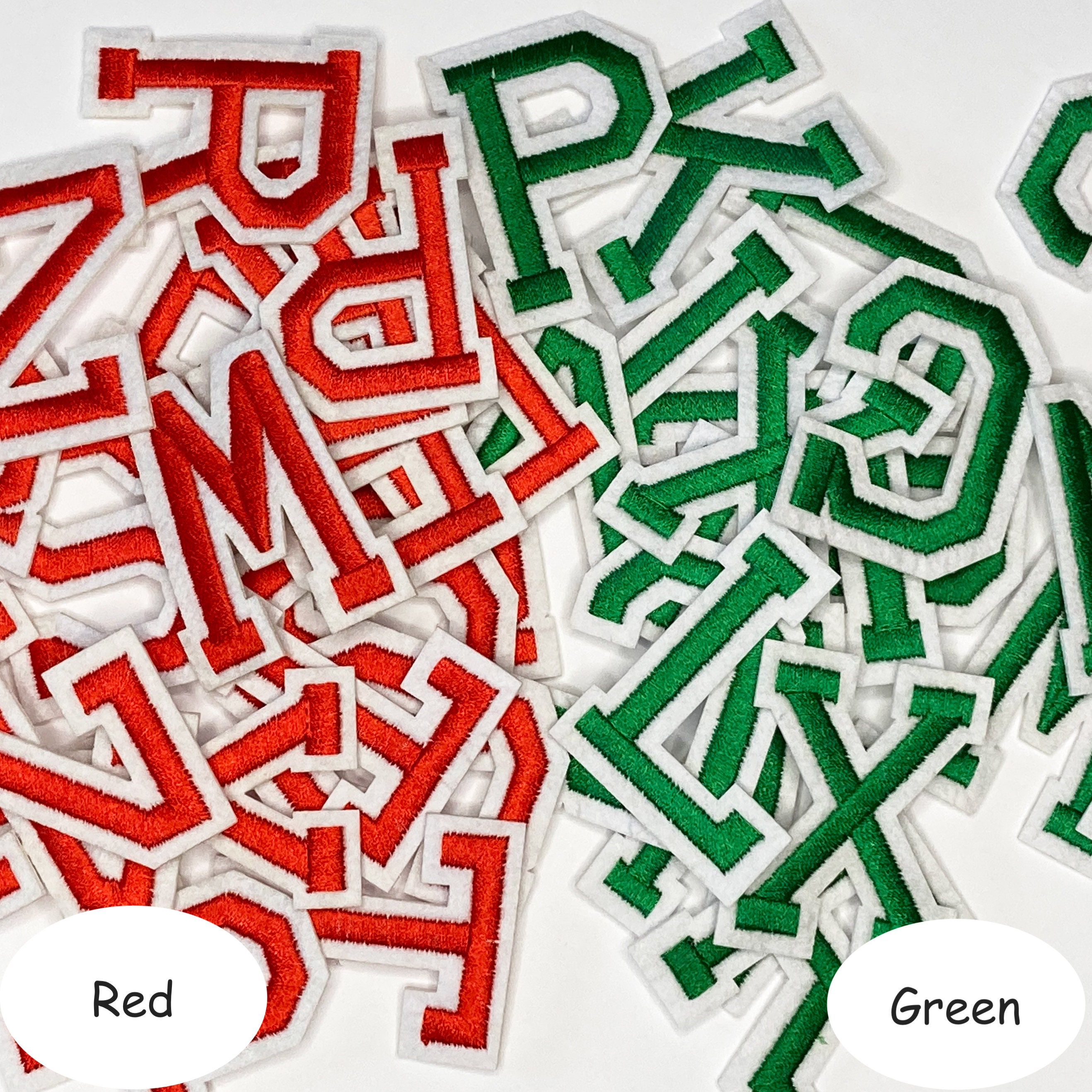 Alphabet Letters Colours Letter Patch Patches Clothes Iron - Etsy UK