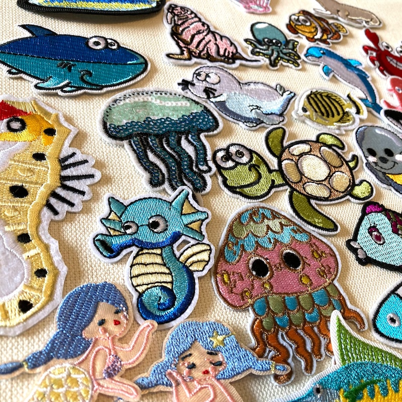 Sea Life Applique - Etsy