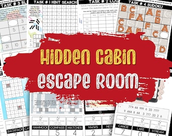 Autumn Harvest Adventure Escape Room, Printable Escape Room Kit ...
