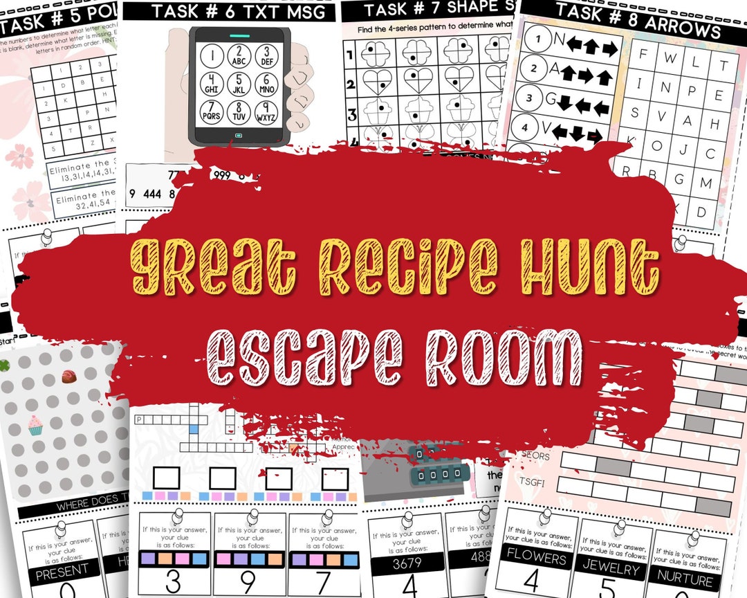 Mother’s Day Escape Room, Mother’s Day Game, Escape Room Kit, Instant ...