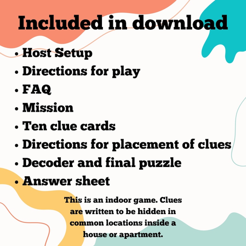 Printable Winter Treasure Hunt, Kids Scavenger Hunt, Indoor Hunt, Kids ...