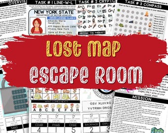 Last Day of School Escape Room, Printable Escape Room Kit, Instant ...
