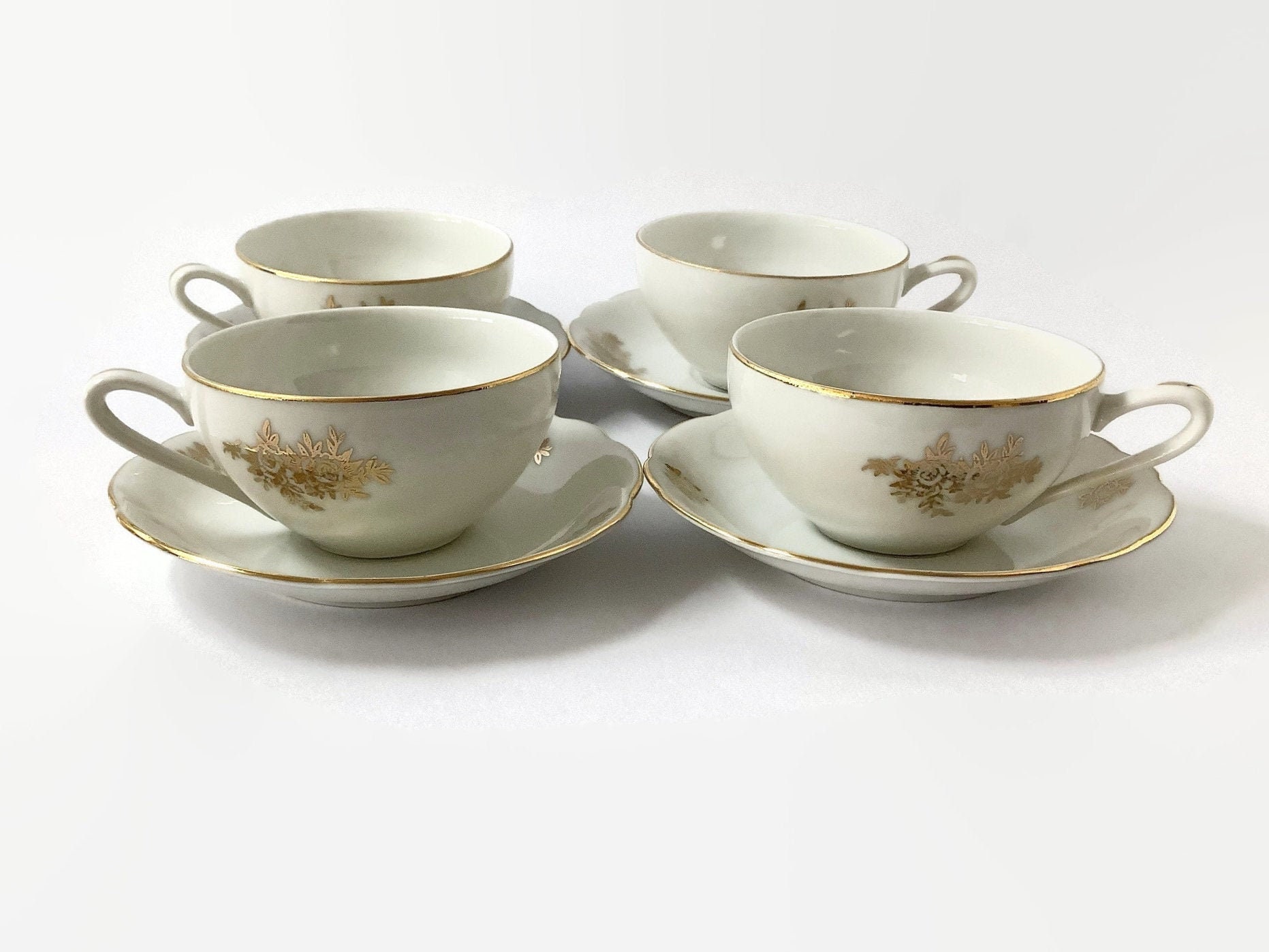 Vintage Czech Coffee Service Set for Espresso Made From Fine China ...