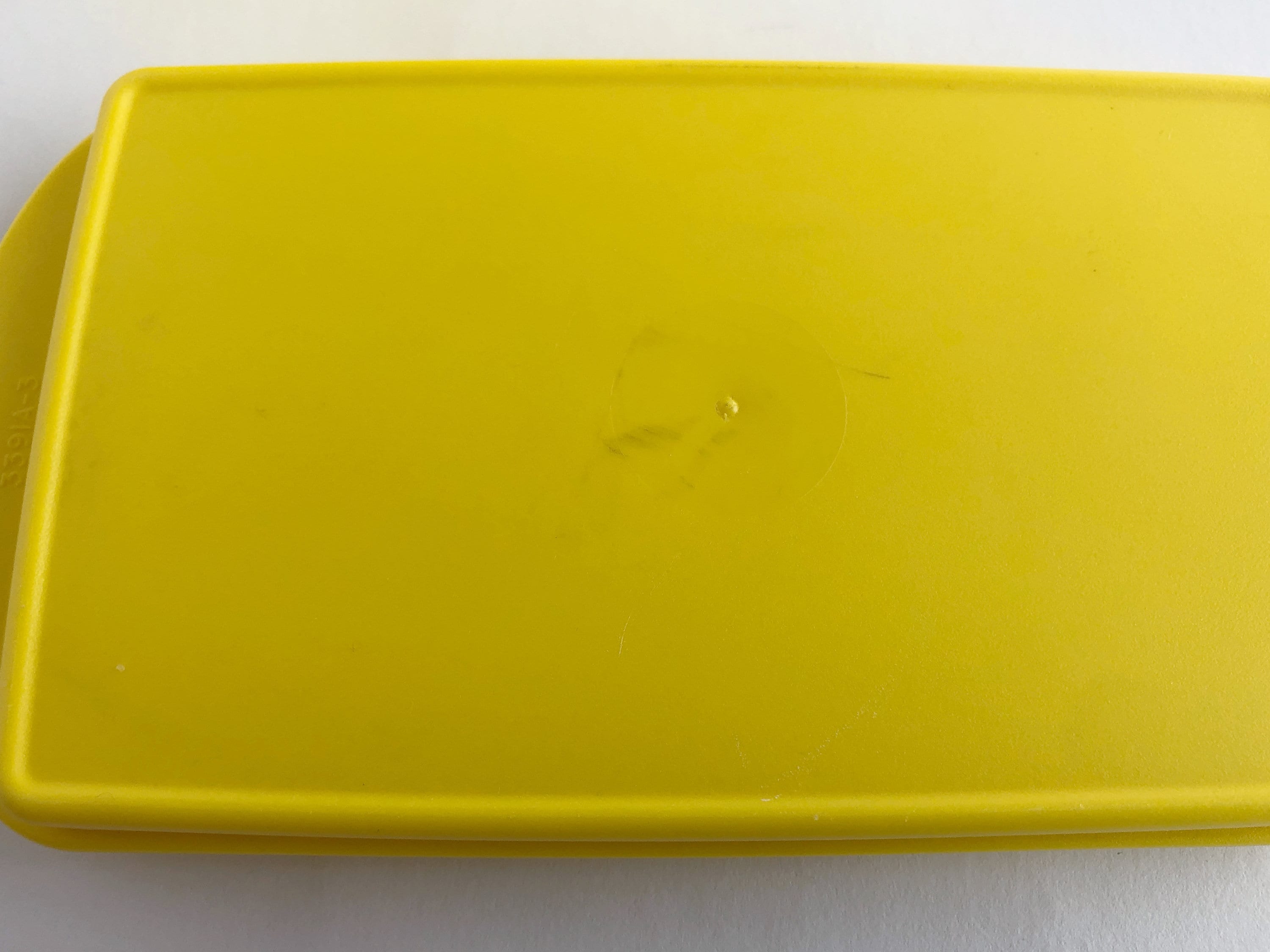 Mid Century Modern Tupperware Butter Dish With Lid in Yellow Vintage ...