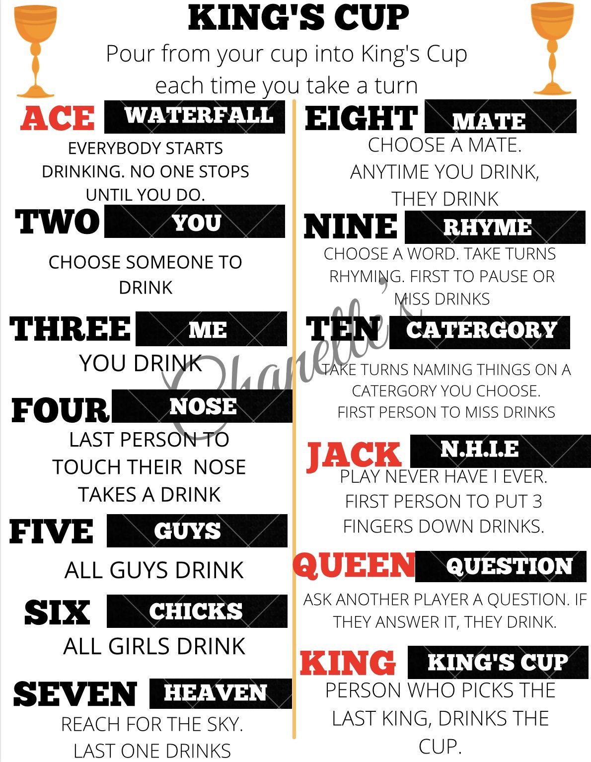 Game Night Bundle OFFICIAL Rules drunk UNO Kings Cup Drunk Dice Etsy Game Night Bundle OFFICIAL Rules drunk UNO Kings Cup Drunk Dice Etsy
