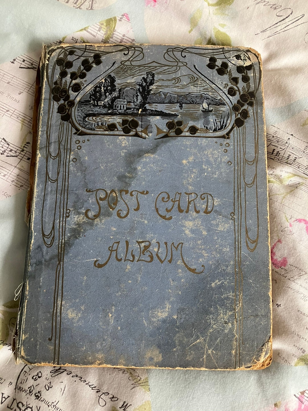 Unique Vintage POSTCARD ALBUM 99 Postcards Royalty Queen Princess ...