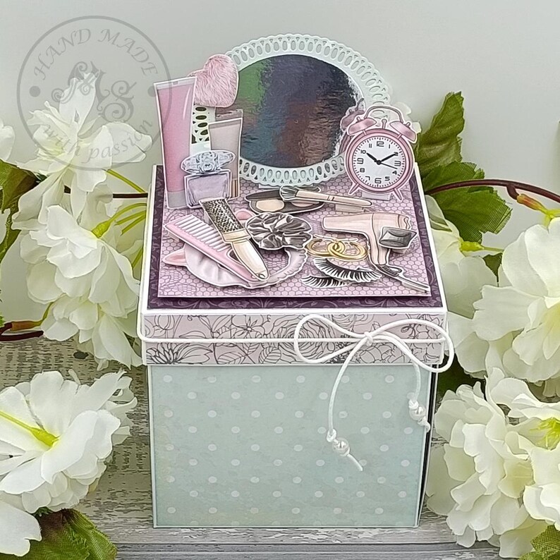 Birthday Exploding Box for Her, Greetings Card for Her, Valentine's Day, Mother's Day, Birthday ...