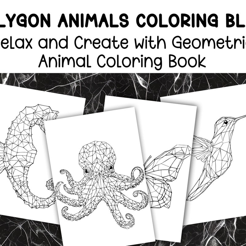 Polygon Animal - Etsy