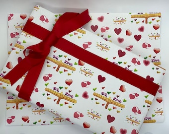 Angel Wrapping Paper | Etsy