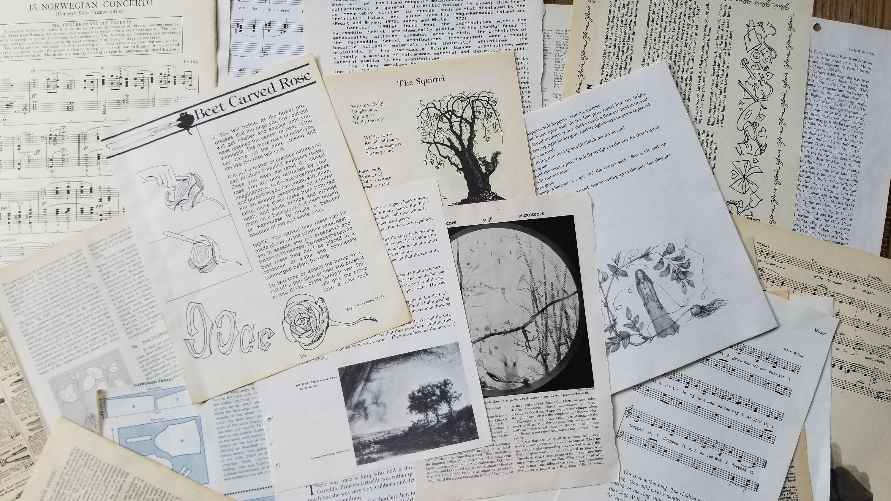 25-60pc Neutral Vintage Paper Pack; Vintage Neutral Paper Bundle; Old ...