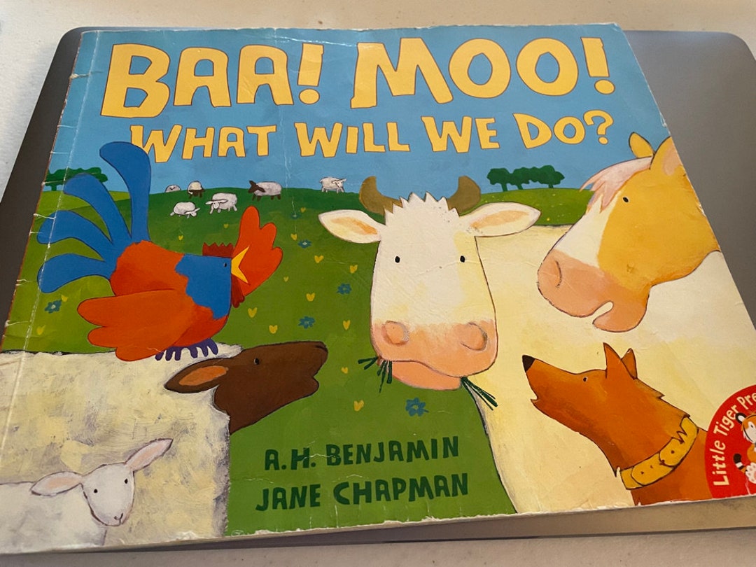 Baa Moo What Will We Do Children's Book - Etsy