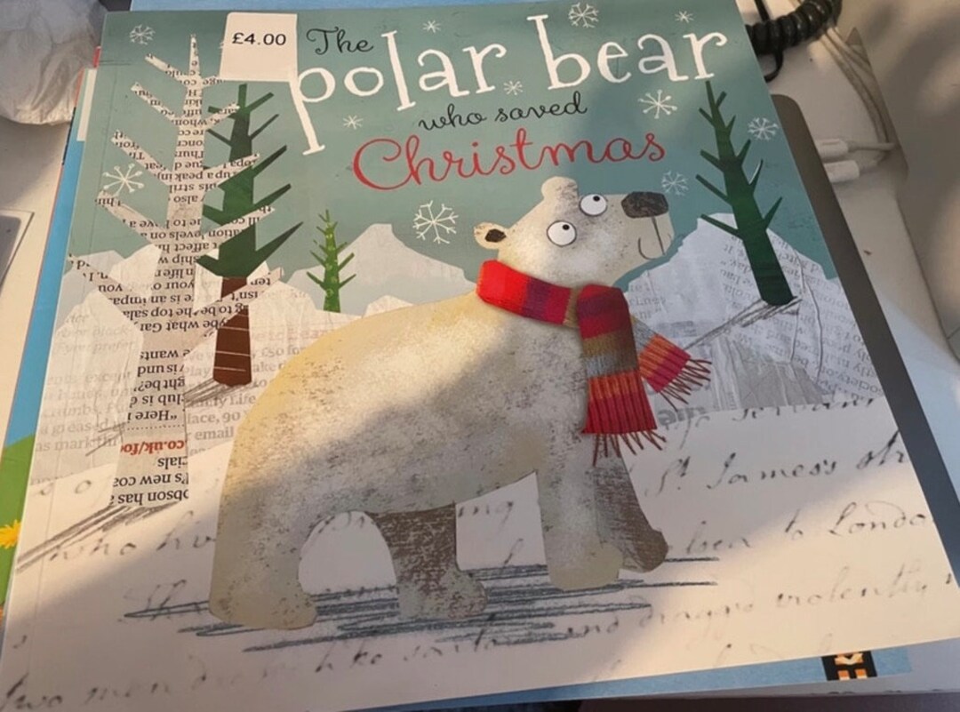 The Polar Bear Who Saved Christmas - Children's Book - Etsy UK