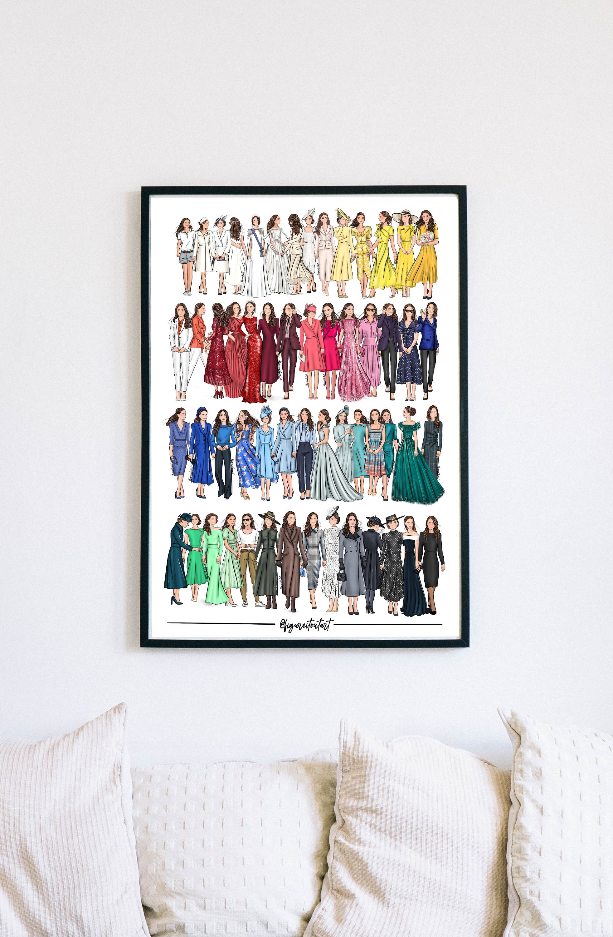 Poster: Colorful Kate (to Download) - Etsy