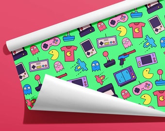 Retro Gift Wrap - Etsy