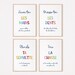 Kids Bathroom Rules Posters – Set of 4 Fun and Colorful Prints - Etsy