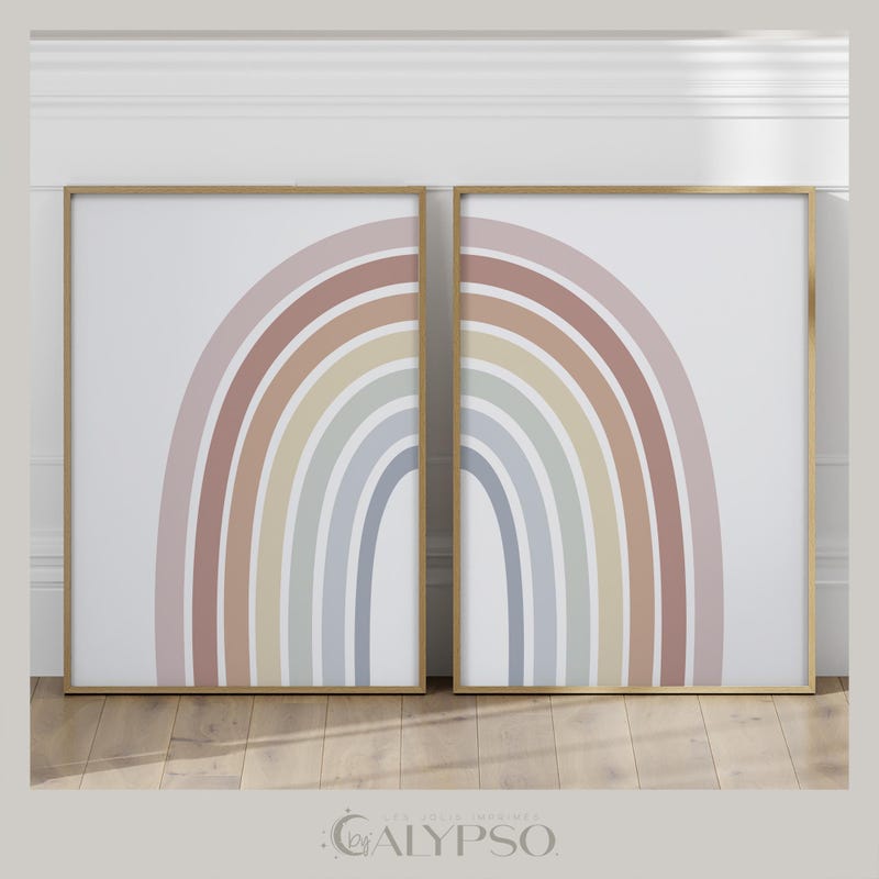 Rainbow Poster - Etsy