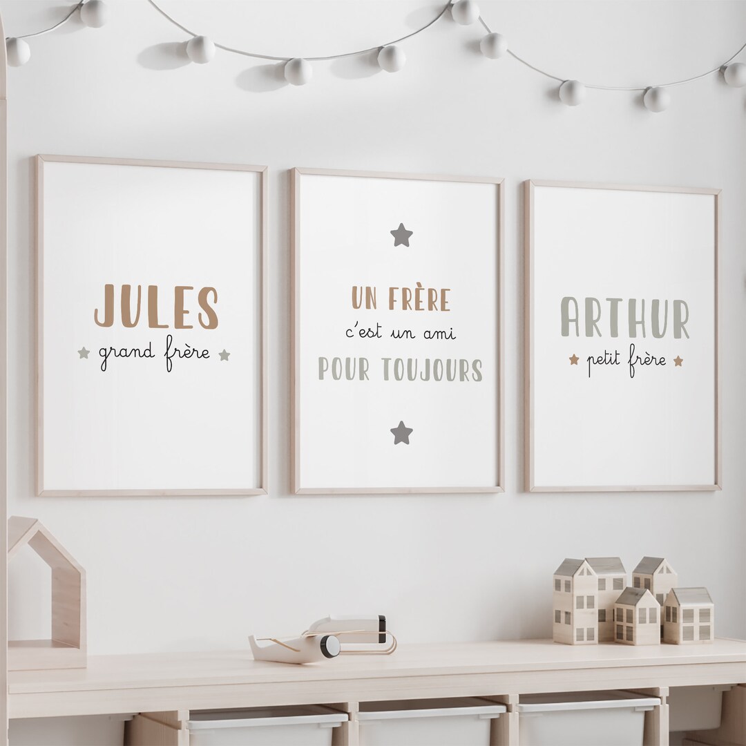 Posters for Brothers, Posters for Big Brother and Little Brother Names ...