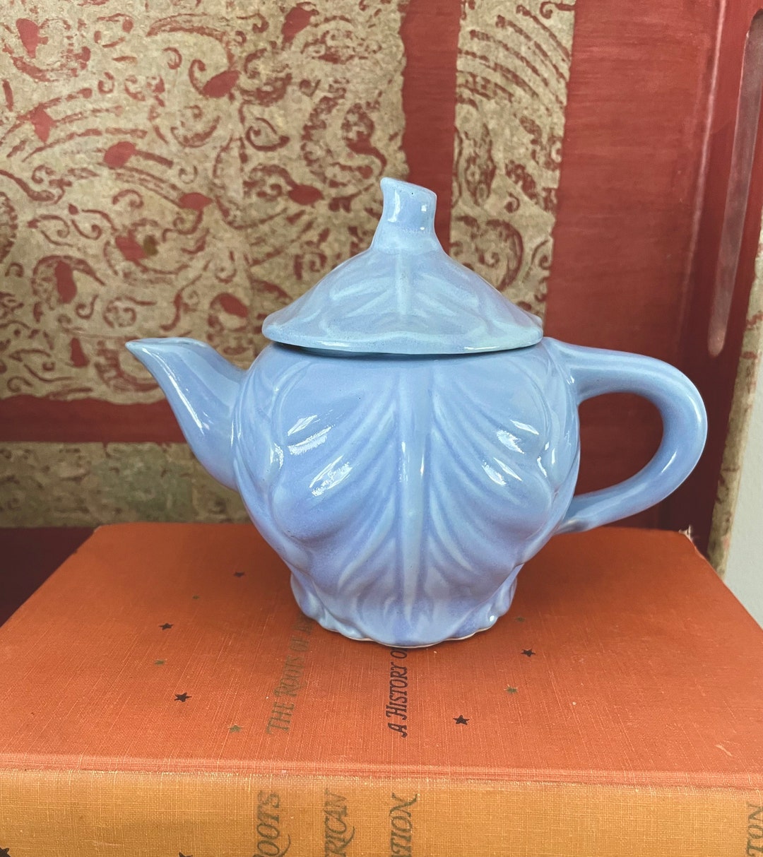 Vintage USA Pottery Teapot for One - Etsy