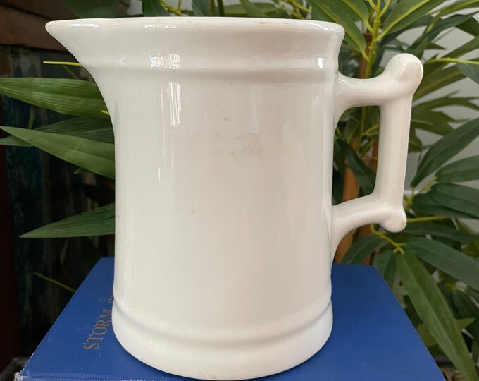 Vintage Ironstone Pitcher - Etsy
