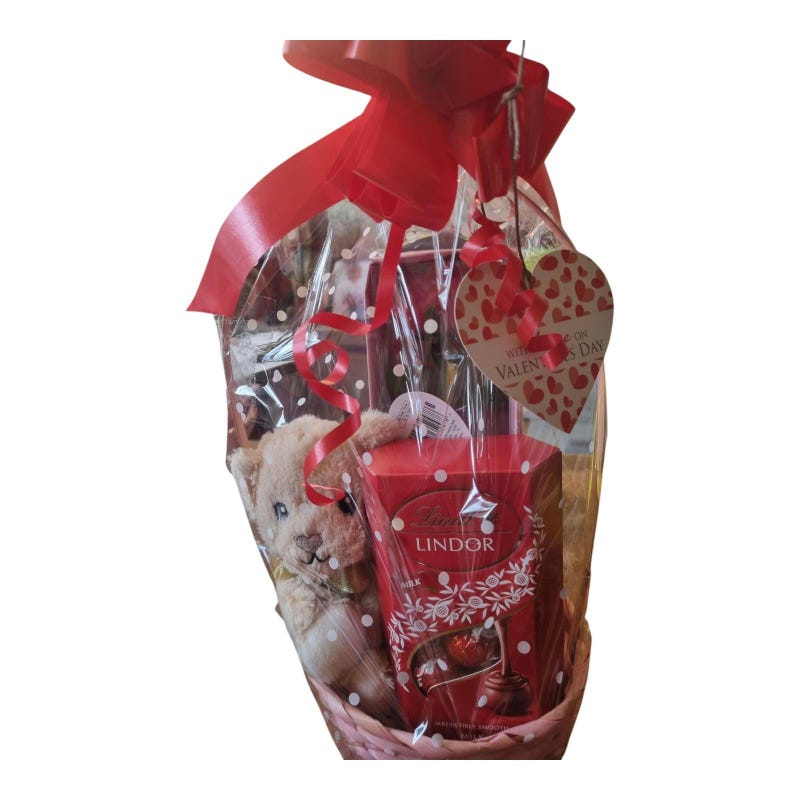 Single Valentines Basket - Etsy UK