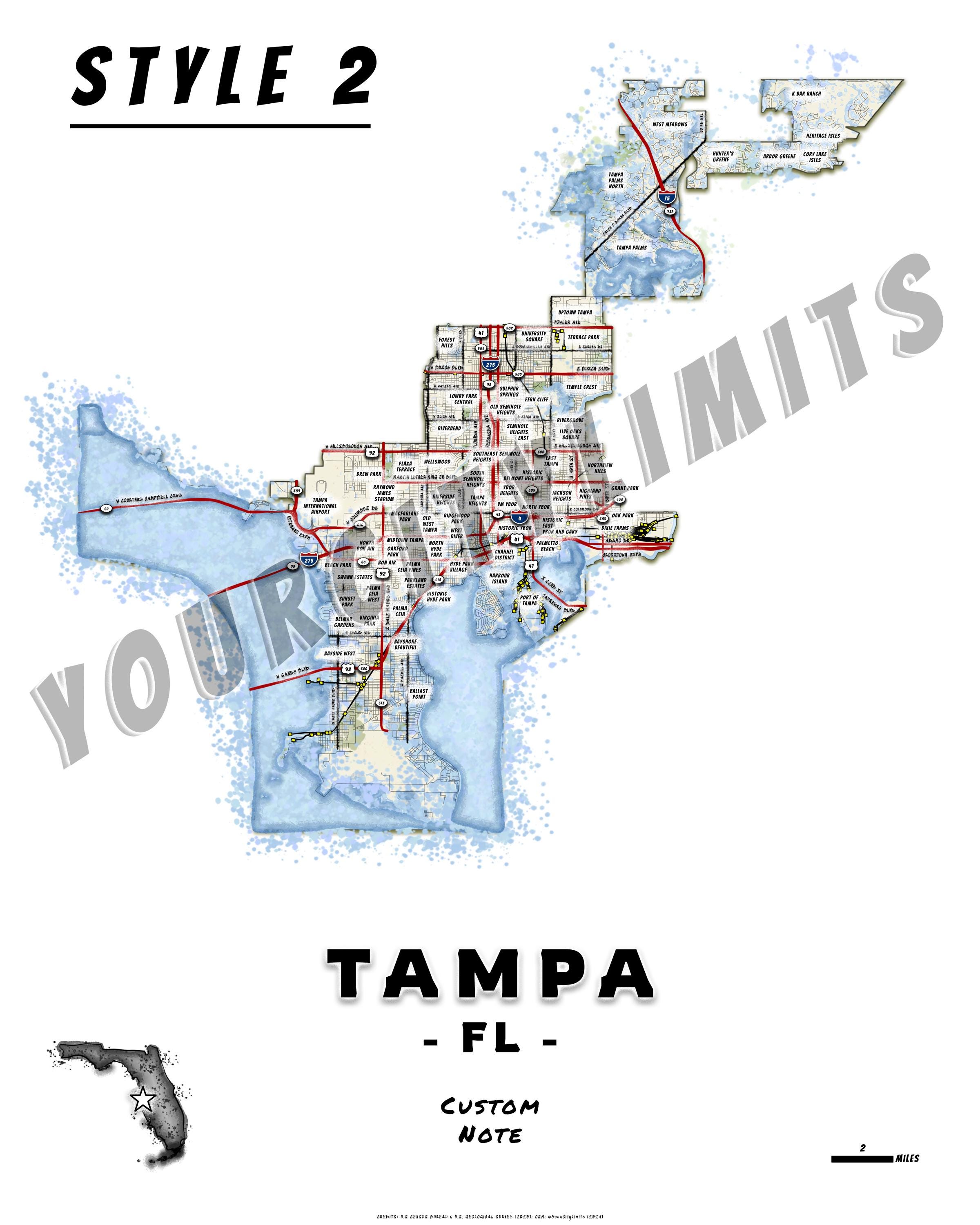 Ta Florida City Map