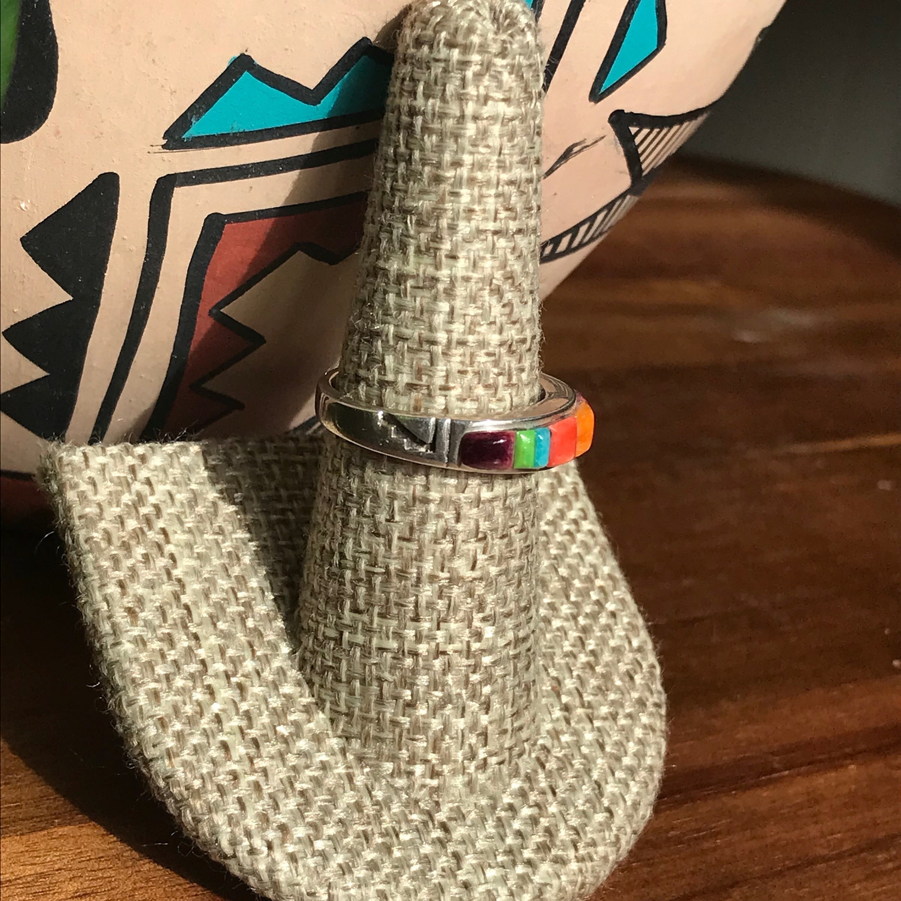 Corn Roll Multi Stone Ring - Etsy