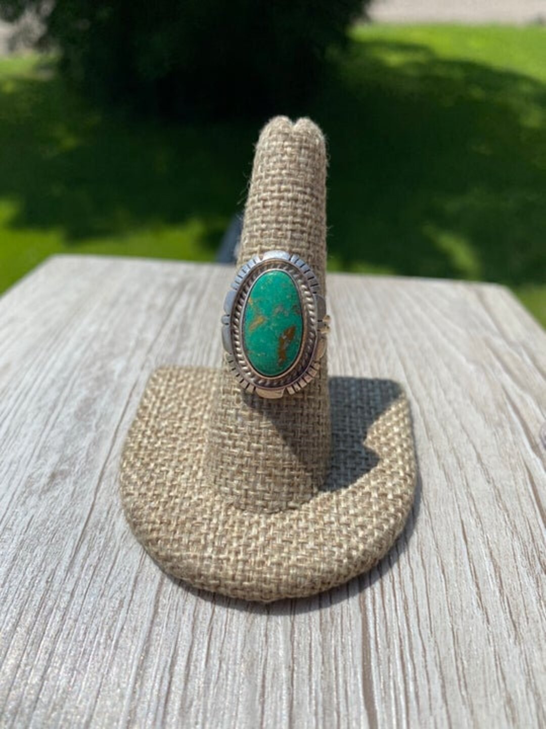 Royston Turquoise Ring Olive - Etsy