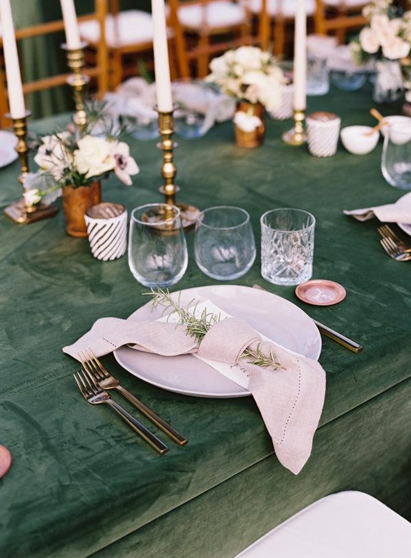 Olive Green Tablecloth Green Tablecloth Velvet Fabric - Etsy