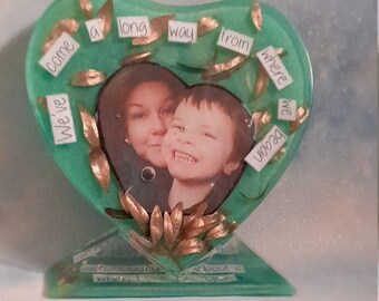 Resin Heart Memorial - Etsy