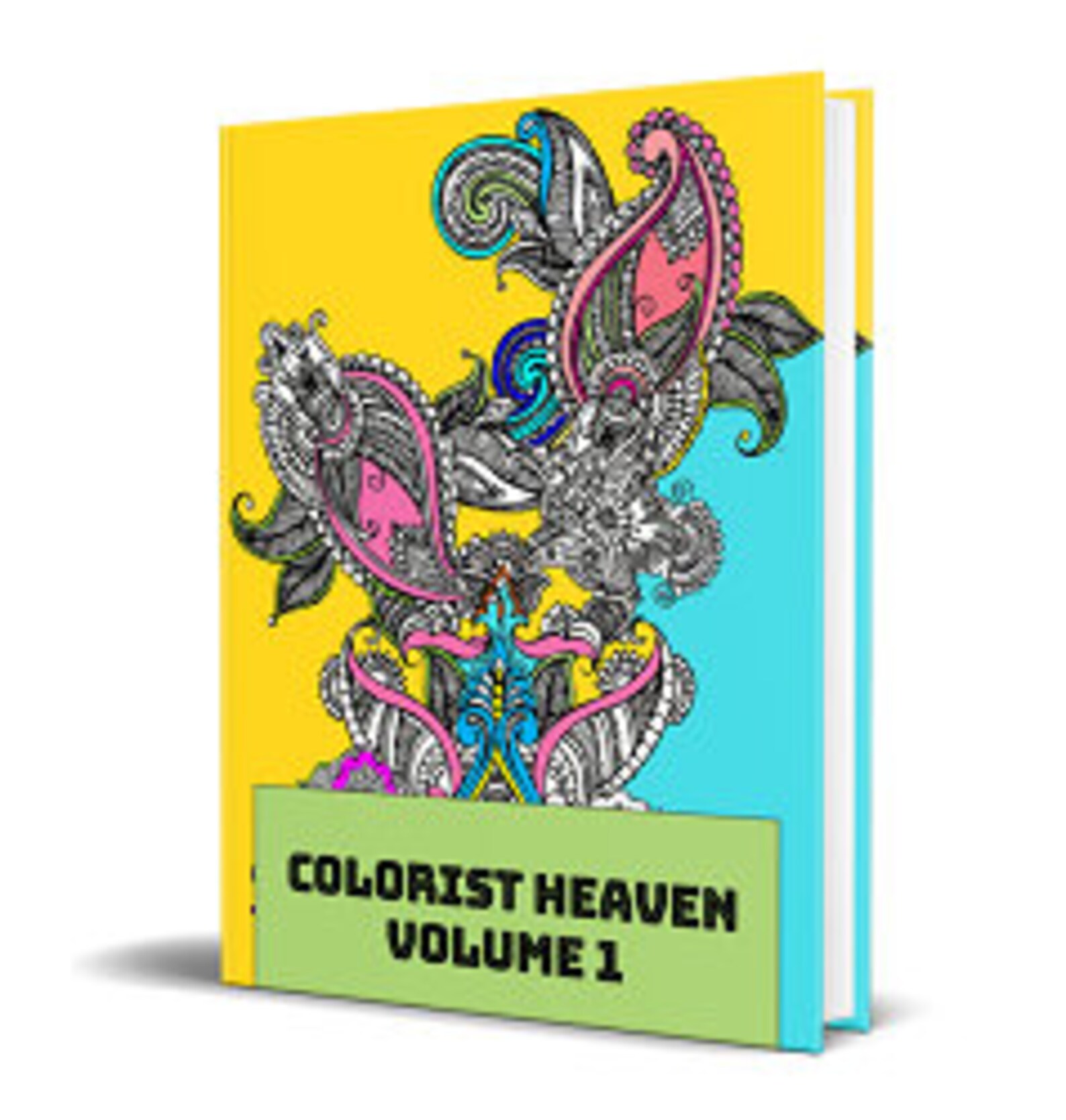 Adult Coloring Book Heaven Volume 2 - Etsy
