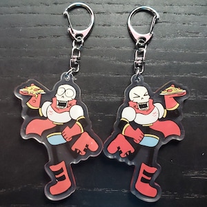 Undertale Skeleton Acrylic Keychains - Etsy