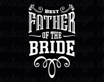 Father of the Bride Svg/png - Etsy