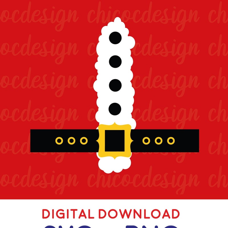 Santa Belt Buckle - Etsy