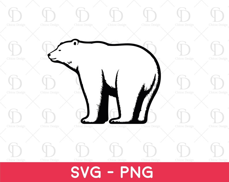 Polar Bear Svg Files for Cricut ,mama Bear Silhouette Svg Png - Etsy