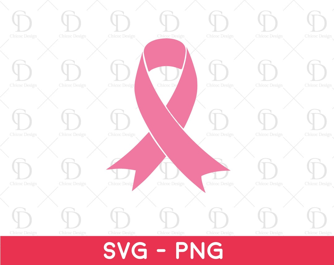 Cancer Awareness Ribbon Svg,ribbon Svg, Breast Cancer Svg, Pink ...