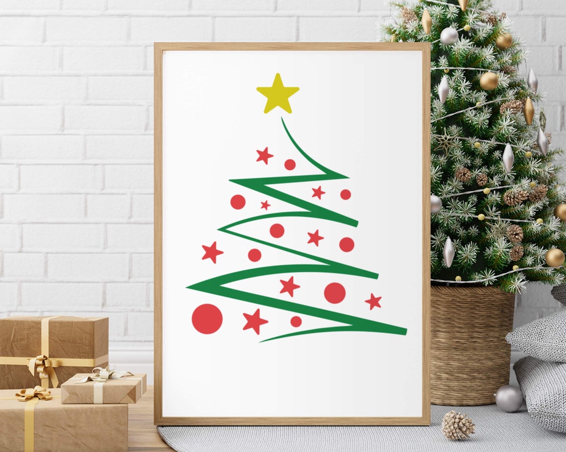 Christmas Tree SVG PNG Cut Files for Cricut - Etsy