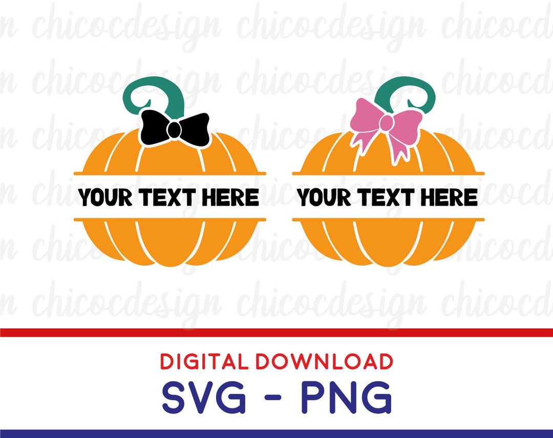 Pumpkin Split Monogram Svg,girl Pumpkin Split Monogram Svg,boy Pumpkin ...