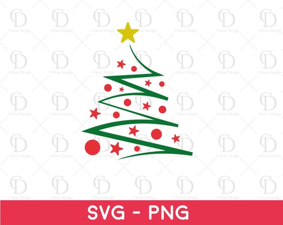 Christmas Tree SVG PNG Cut Files for Cricut - Etsy