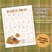 Autumn Kid Reading Chart, Simple Reading Chart for Kids, Illustrated ...