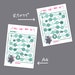 Elephant Reward Chart for Kids, Simple Kids Reward Chart, Cute Animal ...