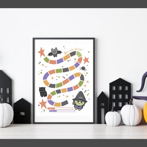Witch Reward Chart for Kids, Simple Kids Reward Chart, Halloween Chart ...