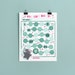 Elephant Reward Chart for Kids, Simple Kids Reward Chart, Cute Animal ...