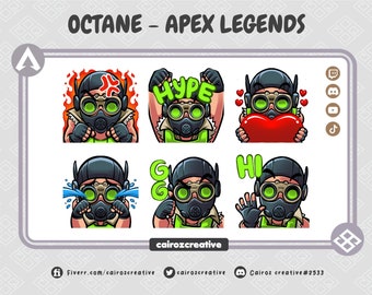 Revenant Apex Legends Twitch Emotes Pack, Chibi Revenant Apex Legends ...