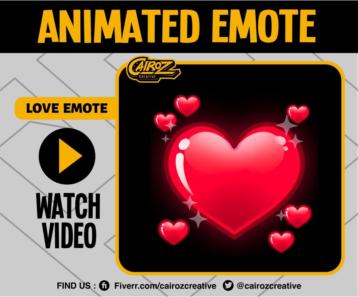 Animated Love Twitch Emotes, Hype Love Twitch Emotes, GIF Twitch Emotes ...