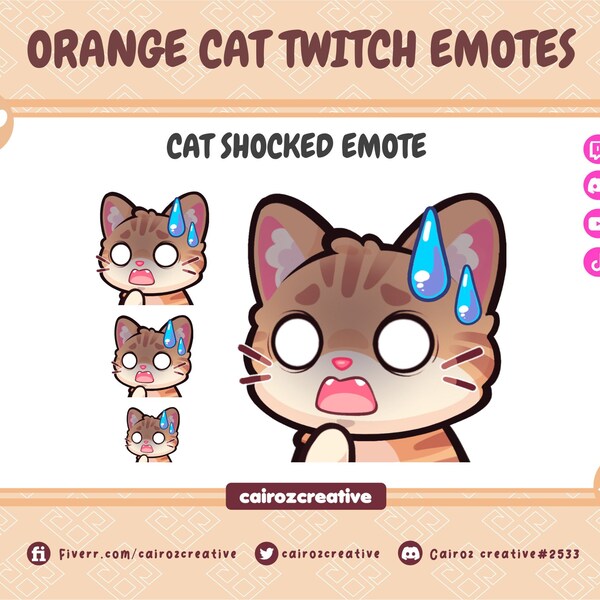 Neko Cat Emotes - Etsy